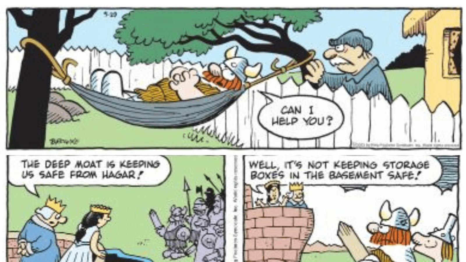 20 most unforgettable comics of Hagar the horrible full of humor ...