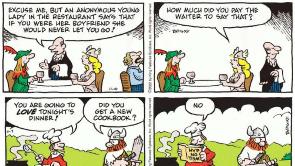 20 most unforgettable comics of Hagar the horrible full of humor ...