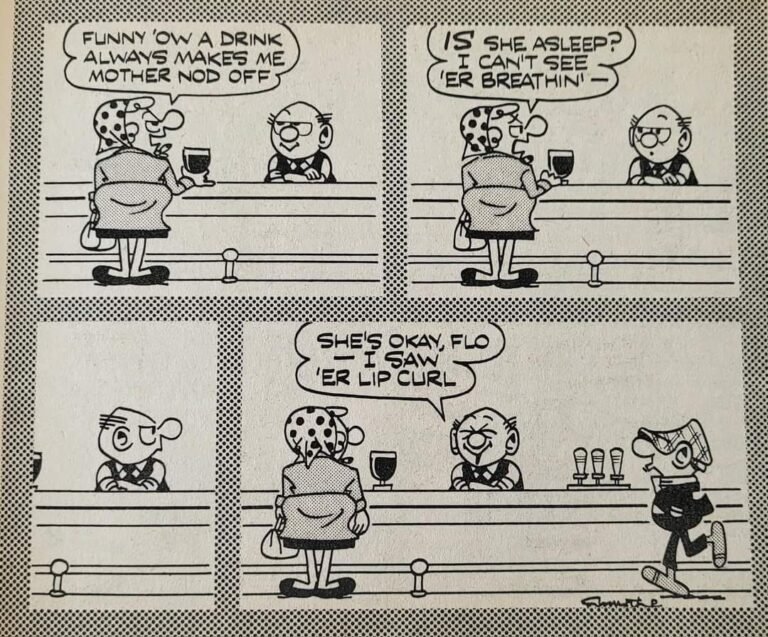 Classic Andy Capp Pub Moments Fans Still Laugh At - Funny Comics