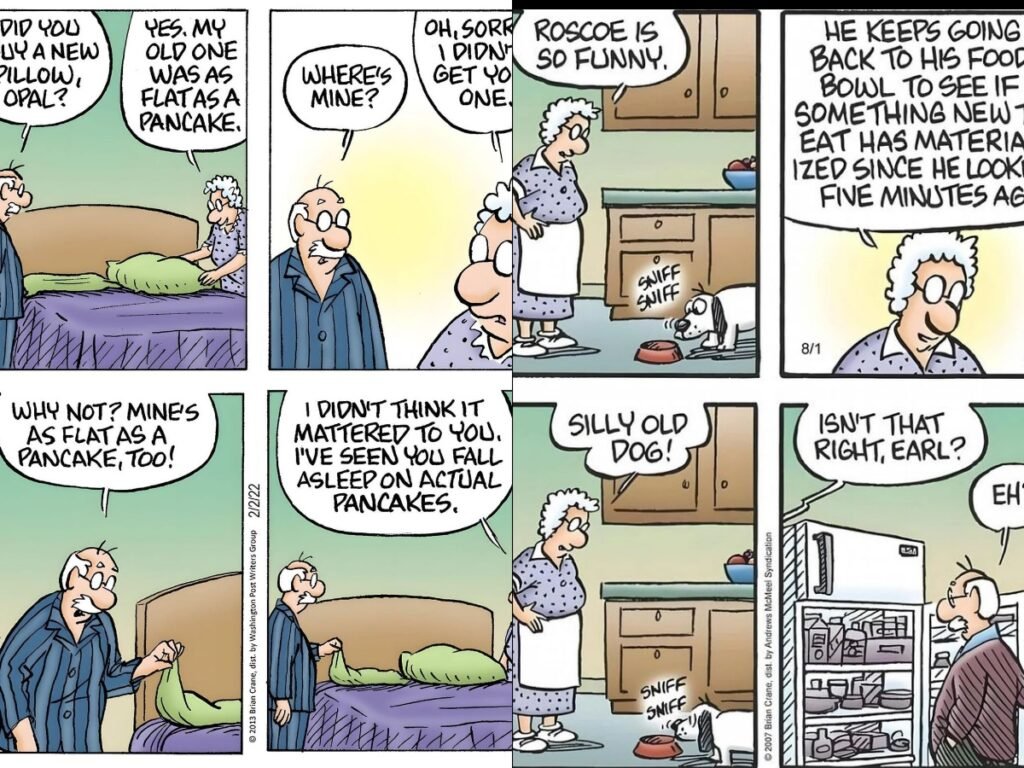 Funny Pickles Comics About Everyday Senior Life - Funny Comics